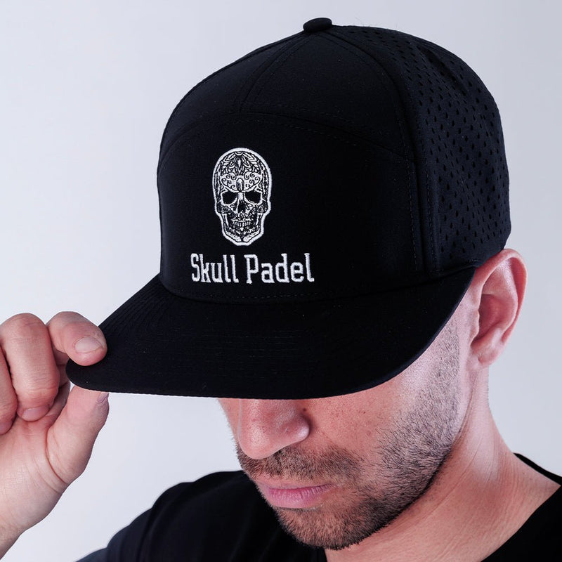Padel Cap - Black White