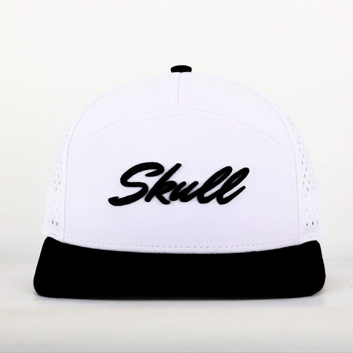 Padel Cap - Retro White Black